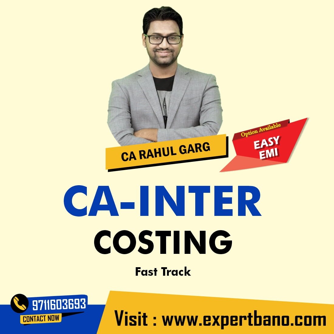 CA Inter Costing Fast Track by CA Rahul Garg - Expert Bano