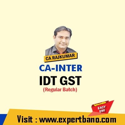 CA Rajkumar Idt Classes, online, Pendrive Classes Expert Bano
