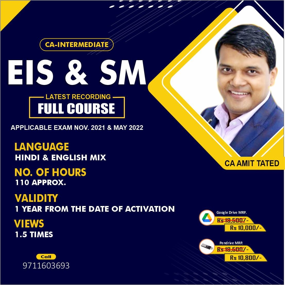 CA Amit Tated Classes, Pendrive Classes, Video Lectures - expertbano