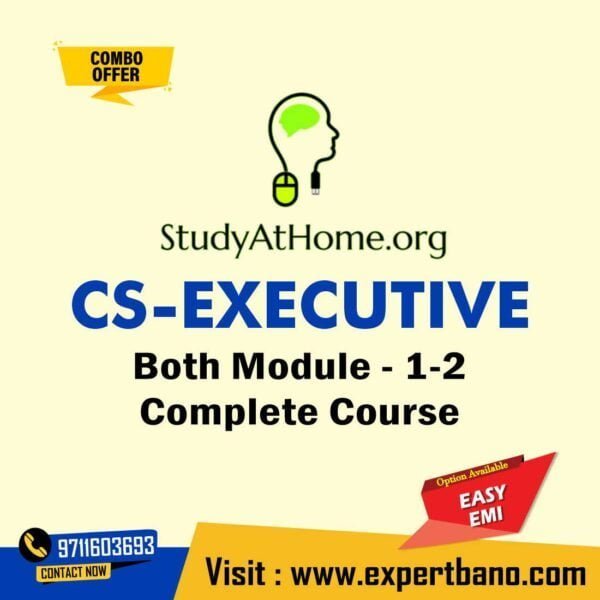 CS Executive – Module I & II – All Subjects Combo by Study At Home