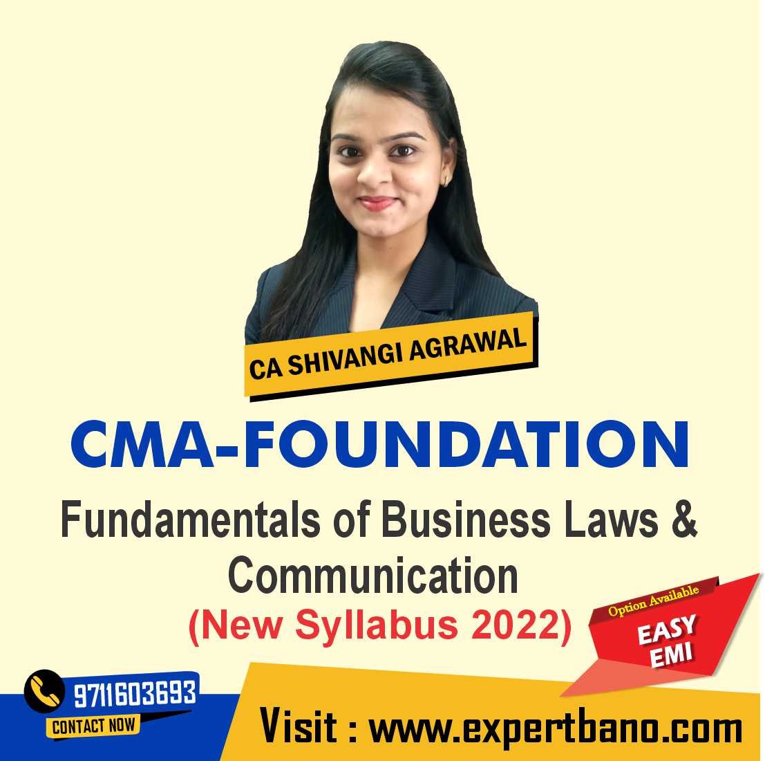 CMA Foundation Fundamentals of Business Laws & Communication by CA ...