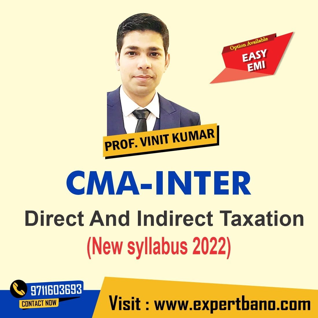 CMA Inter Group 1 Direct And Indirect Taxation by Prof Vinit Kumar (New ... CMA Inter Group 1 Direct And Indirect Taxation by Prof Vinit Kumar (New ...