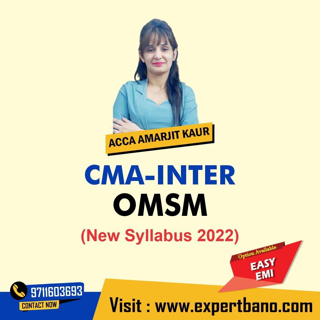 CMA Inter Group 2 OMSM By ACCA Amarjit Kaur (New Syllabus 2022 )