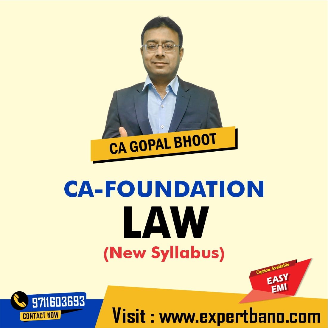 CA Foundation Law by CA Gopal Bhoot (New Syllabus)